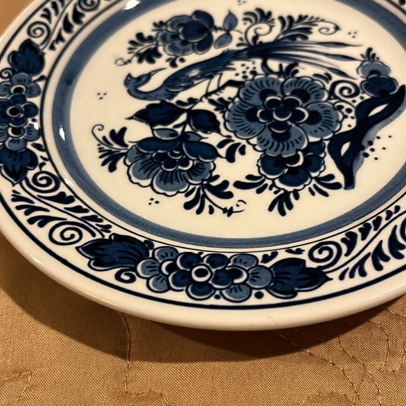 Delft | Accents | Delft Holland Blue And White Plate 625 Hand Painted ...